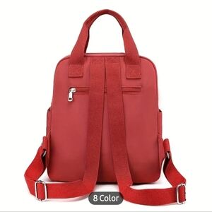 Bags | New Burgandy Quilted Backpack | Poshmark